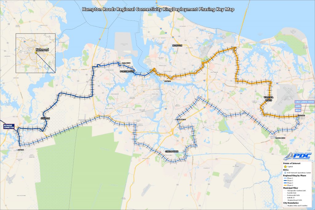 Regional Connectivity Ring Could Transform Coastal Virginia | CoVaBiz ...